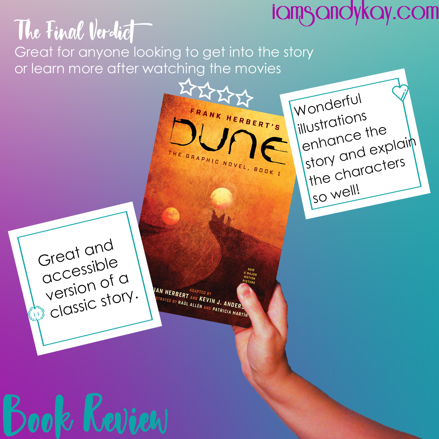 Book Review – Dune: The Graphic Novel, Book 1 – I am Sandy Kay